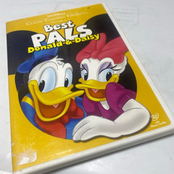 Disney | Media | Disney Best Pals Donald Daisy Dvd Yellow Blue Pink ...